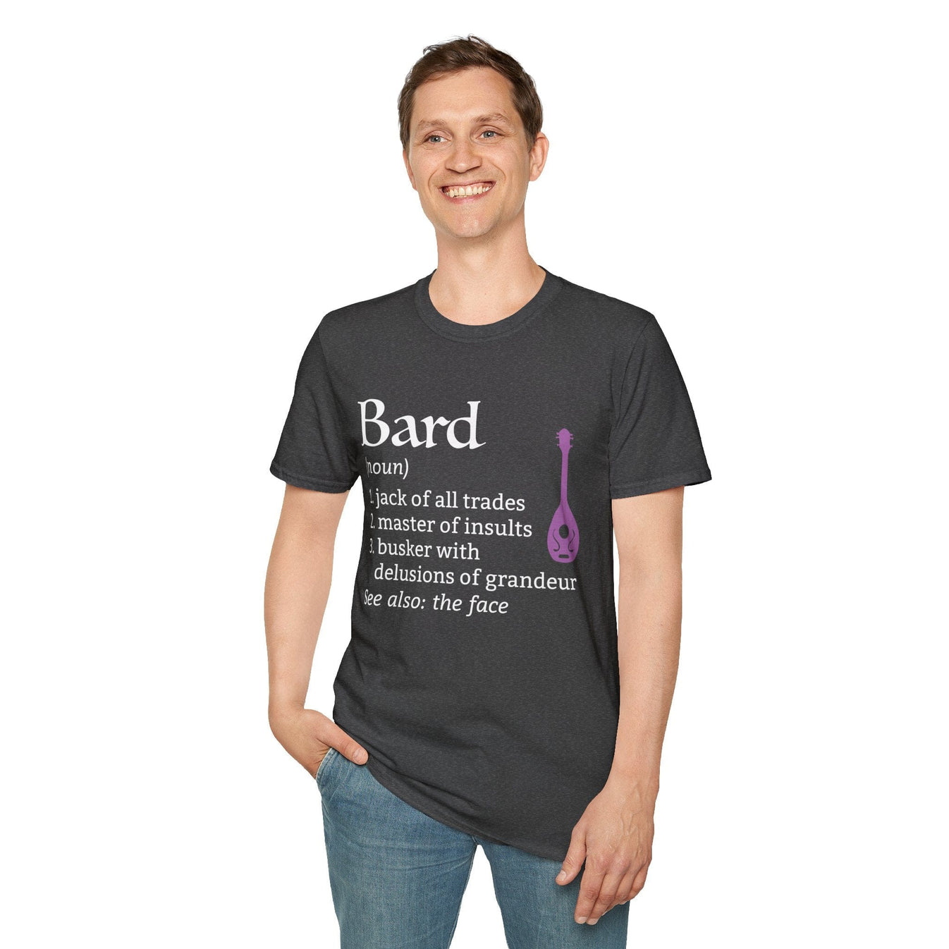 D&D Bard Tshirt - Class Definition – Sunburst RPG