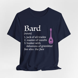 D&D Bard Tshirt - Class Definition – Sunburst RPG