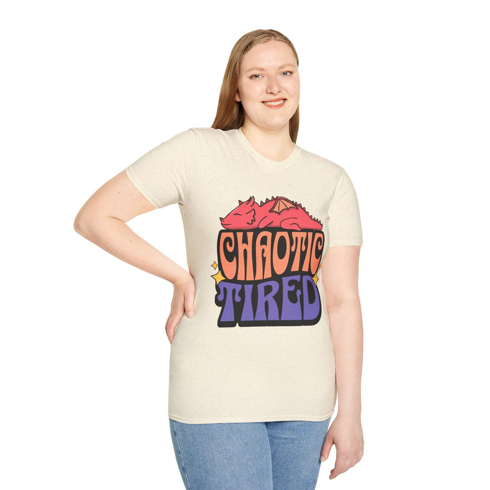 Chaotic Tired Alignment Shirt – Sunburst RPG