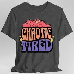 Chaotic Tired Alignment Shirt – Sunburst RPG