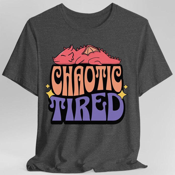 Chaotic Tired Alignment Shirt – Sunburst RPG