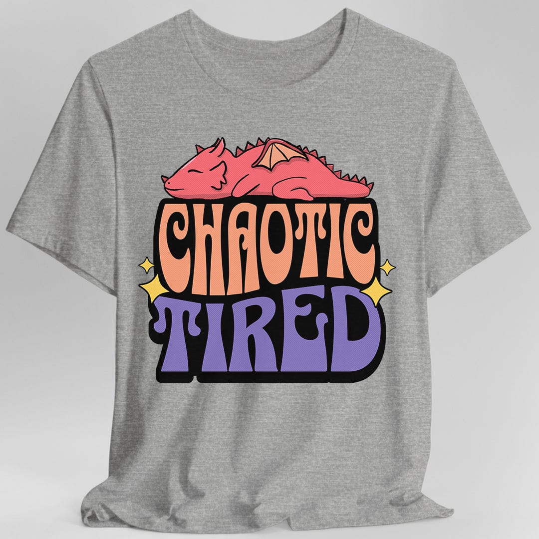 Chaotic Tired Alignment Shirt – Sunburst RPG