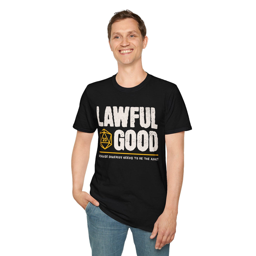 Lawful Good Shirt - DnD Alignment T-shirt – Sunburst RPG