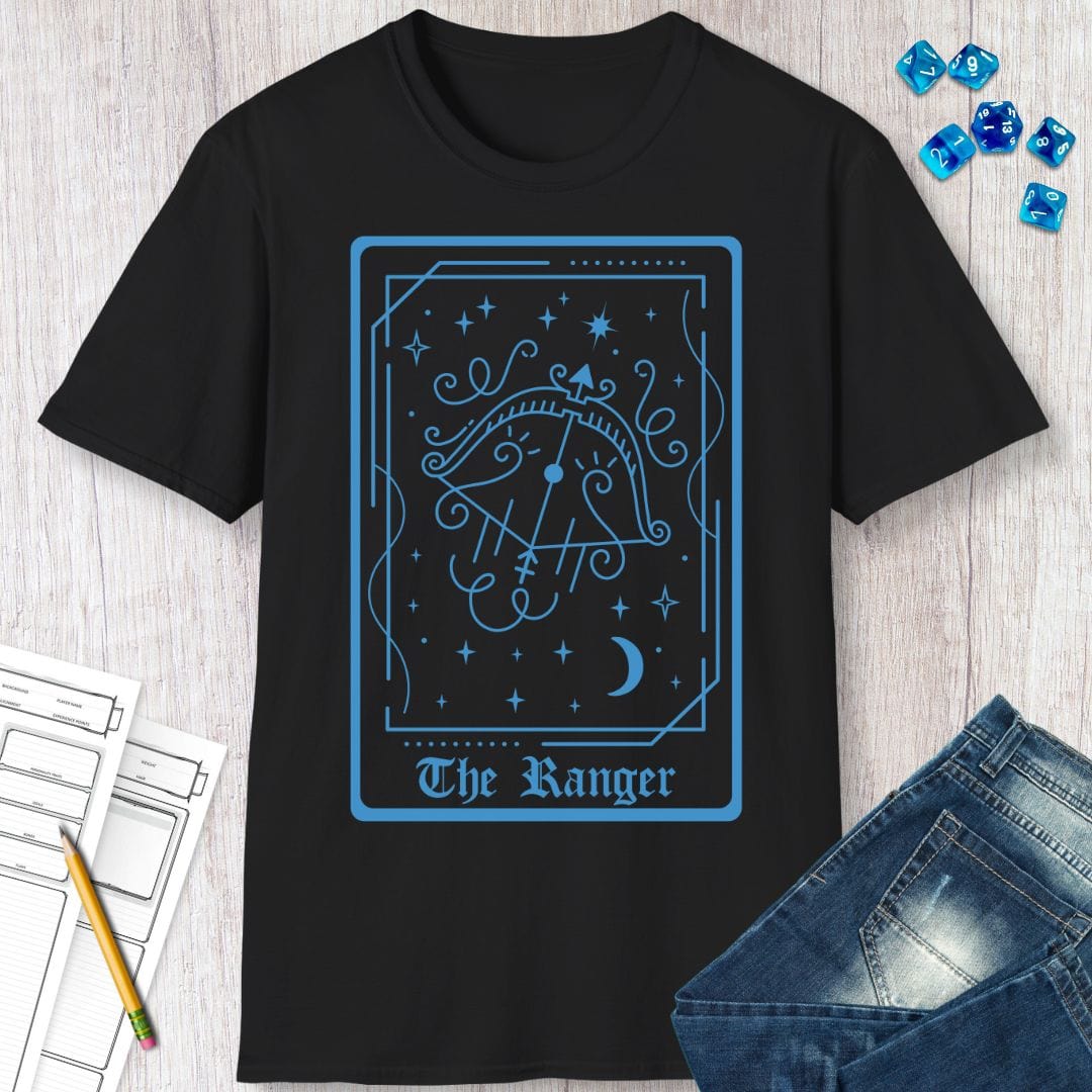 The Ranger Tarot Card T-Shirt – Sunburst RPG